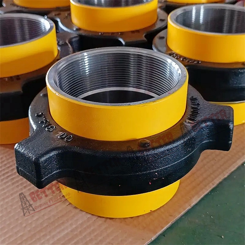 Hammer Union Figure 100 Yellow Sub Black Nut Economical Low-pressure