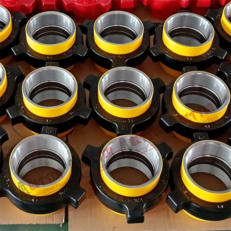Hammer Union Figure 100 Yellow Sub Black Nut Economical Low-pressure