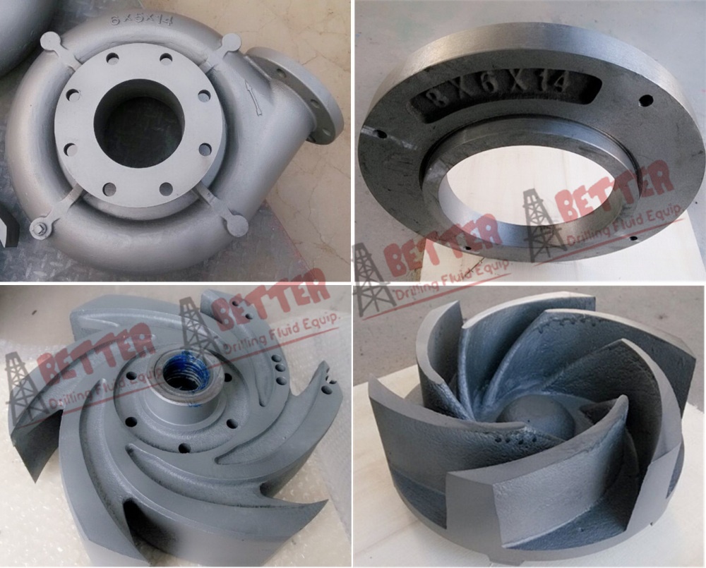 MISSION IMPELLER, OPEN VANE IMPELLER, SEMI-OPEN IMPELLER