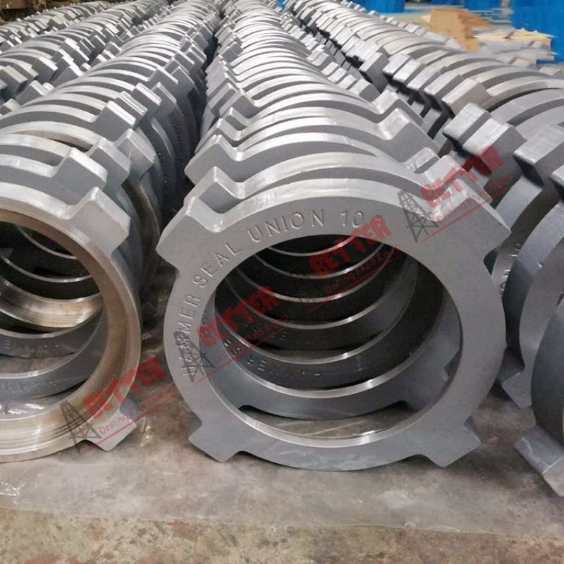 BULLDOG tank unions, hammer seal union, mud tank union