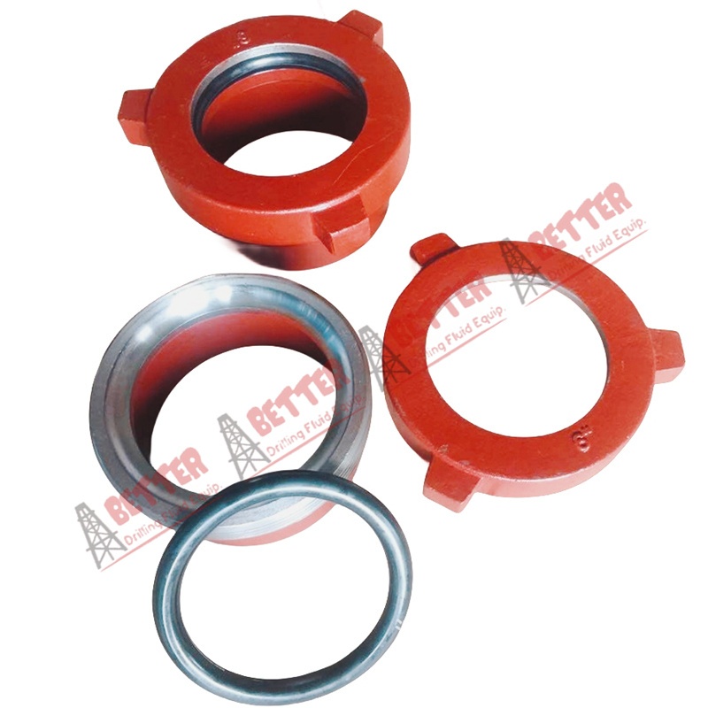 BULLDOG tank unions, hammer seal union, mud tank union