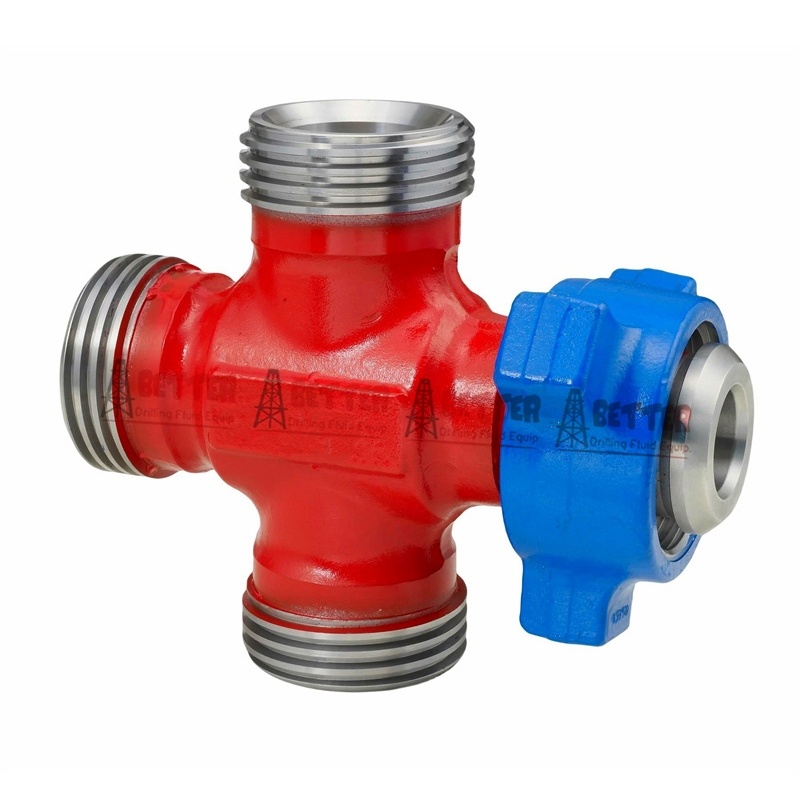 Integral unions, integral fittings, cross union