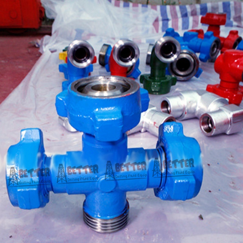 Integral unions, integral fittings, cross union