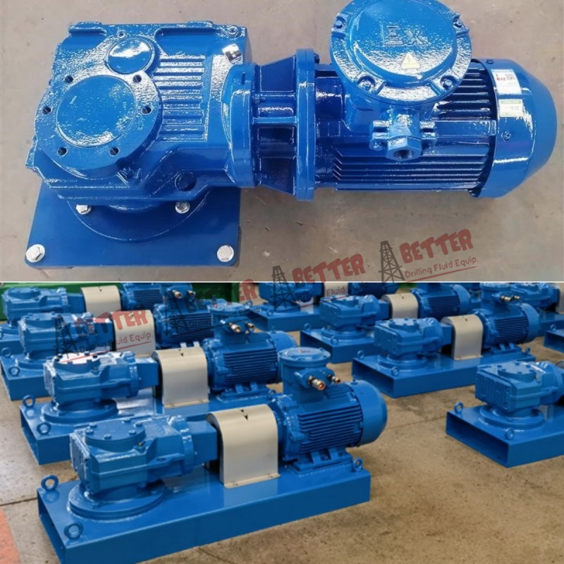 Helical Beval Gear Mud Agitator, Gearbox Mud Agitataor, Worm Shaft Agitator