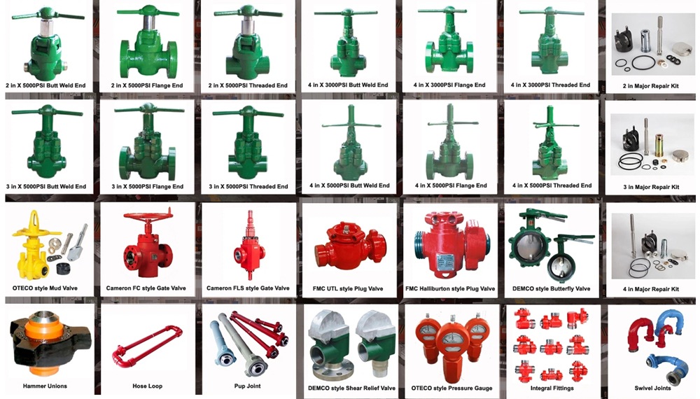mud king oteco type 72 mud gate valve