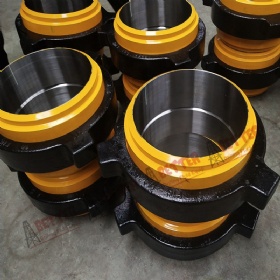 Hammer Union Figure 100 Yellow Sub Black Nut Economical Low-pressure