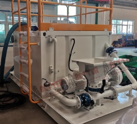 Horizontal Centrifugal Pump Skid Ex-Motor w/Control Panel